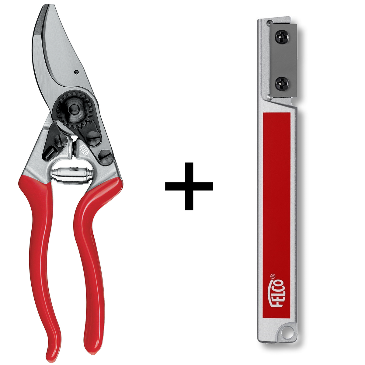 Акційний набір Садовий секатор FELCO 8 + Точилка FELCO 906 (Фелко 8+906 ...